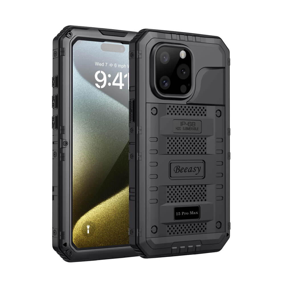 Beeasy iPhone 15 Pro Max Waterpoof Case with Shockproof
